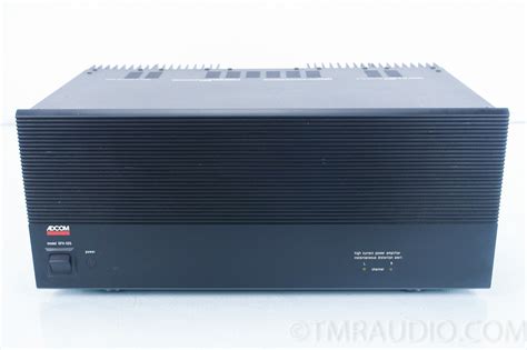 Adcom Gfa 555 Mono Stereo Power Amplifier The Music Room