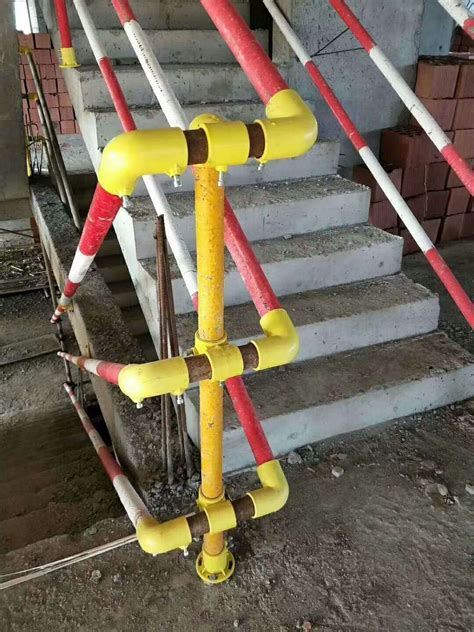 工地临时钢管楼梯护栏 工地楼梯护栏施工标准 工地楼梯临时防护栏杆 第12页 大山谷图库
