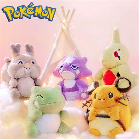 Original Pokemon Cute Zorua Pikachu Ditto Swablu Cinccino Jolteon