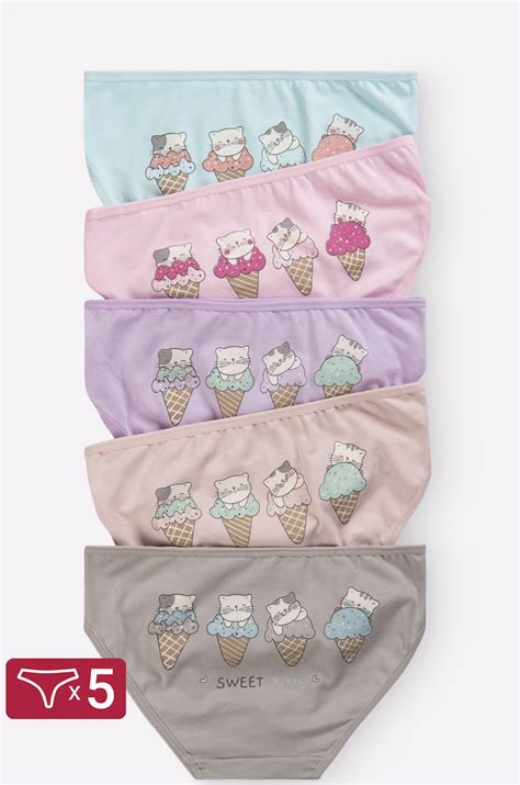 Happy Fox Трусы для девочки 5шт