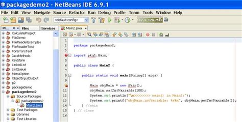 4 Now If Youve Created A New Project Calledpackagedemo2 Into Which