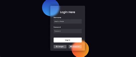 Glassmorphism Login Form Using Only HTML CSS DEV Community