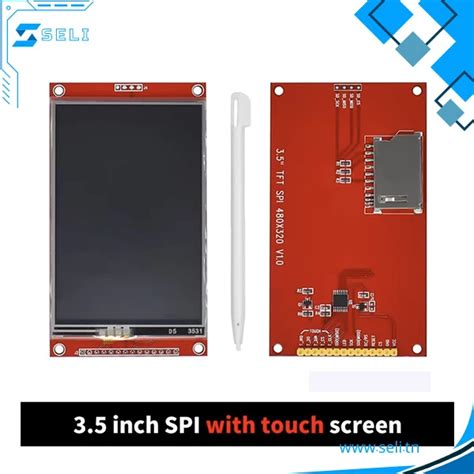 POUCE ECRAN TACTIL LCD SPI IO DRIVER IC ILI MSP SELI