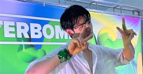 차은우 워터밤 남신 등극…여심 저격 무결점 비주얼