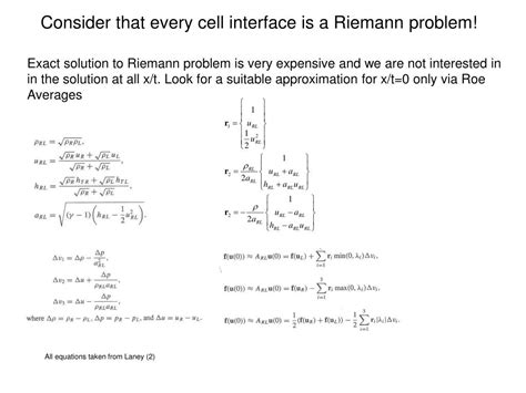 Ppt Discontinuous Galerkin Methods For Solving Euler Equations Powerpoint Presentation Id