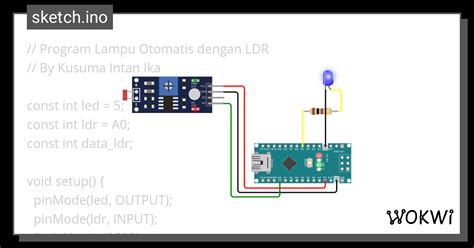 2 Lampu Otomatis Ika Xi Tedk 1 Wokwi Esp32 Stm32 Arduino Simulator