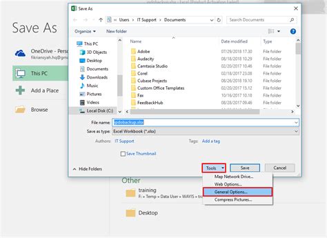 Cara Memberi Password Di Excel Tutorialpedia