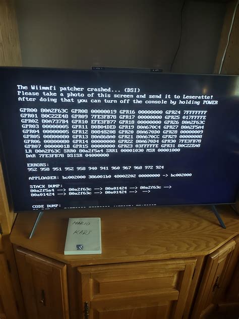 Receiving Error Code 20100 When Trying Play Mario Kart Online With Wiimmfi On Wii R Wiimmfi