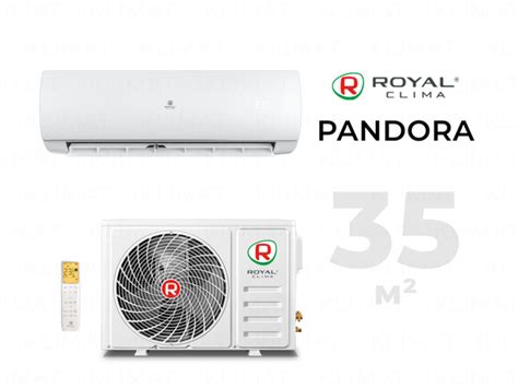 Настенный кондиционер Royal Clima PANDORA RC-PD35HN/IN/RC-PD35HN/OU ...