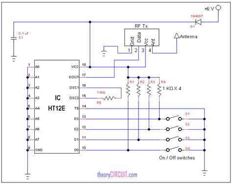 Rf Tx And Rx Circuit Diagram Wiring Flow Line