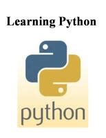 Learning Python PDFCOFFEE