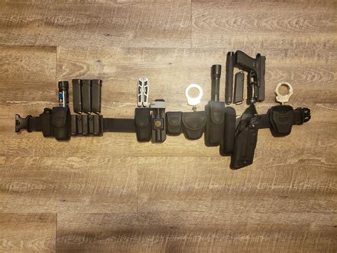 Duty Belt Set Up R Tacticalgear