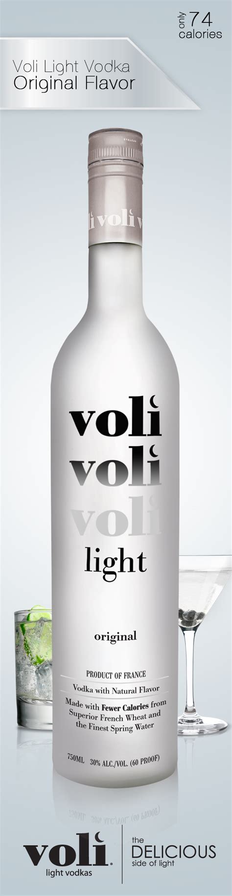 Voli Original Vodka 1 12 Oz Only 74 Calories Light Vodka Vodka