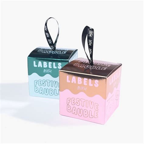 Festive Bauble Kylie And The Machine Label Pack Label Set Ideenatelier