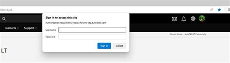 sign in pop up box appearing autodesk community