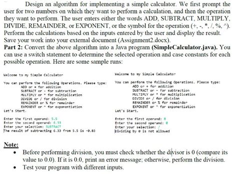 Solved Design An Algorithm For Implementing A Si Solutioninn