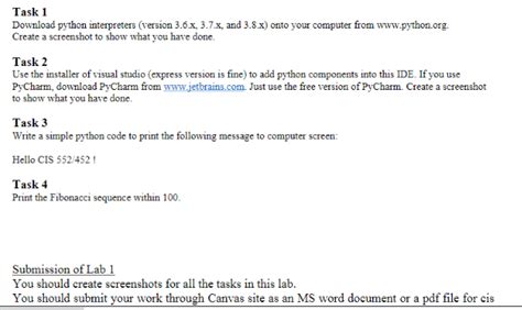 solved task 1 download python interpreters version 3 6 x