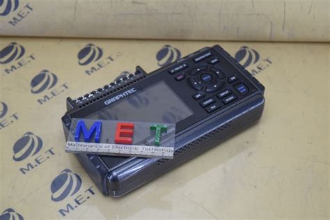 [controller] Graphtec Midi Logger Gl220 구매 수리 단종품지원 주 엠이티 산업용 전자장비 판매 수리 전문기업 M E T