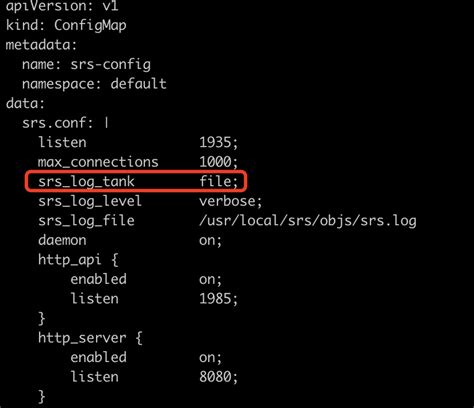 K8s Cant Log To File Even When Config It The Srslogtank