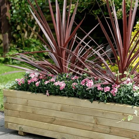 Elite Rectangular Planter Treated Timber Fencing Essentials
