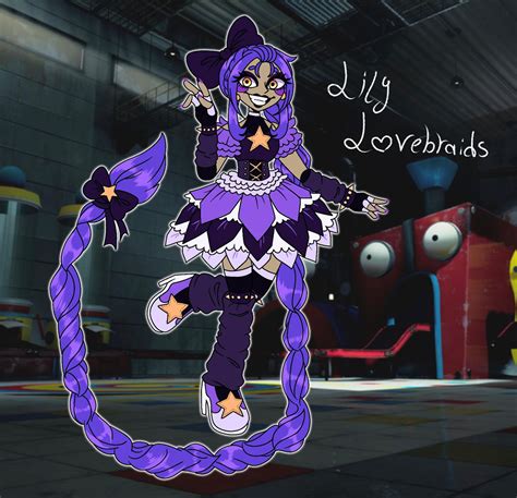 [poppy Playtime Rewrite Lily Lovebraids] By Tylerrosestorey810 On