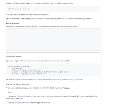 Issue Forms By Habibayassin · Pull Request 2489 · The Openroad Project