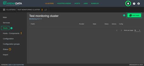 Add Hosts To A Monitoring Cluster Via Adcm Adb Arenadata Docs
