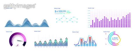 Chart Graph Elements For Data Analytics And Statisticsui Ux Kit