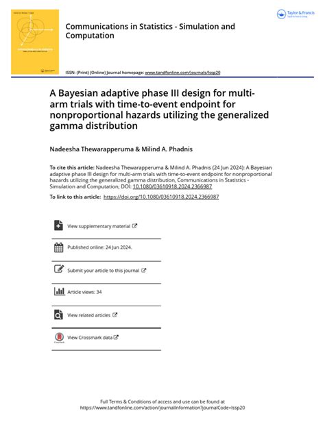 A Bayesian Adaptive Phase Iii Design For Multi Arm Trials With Time To Event Endpoint For