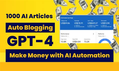build auto blogging wp site with 1000 articles by ai gpt3 openai
