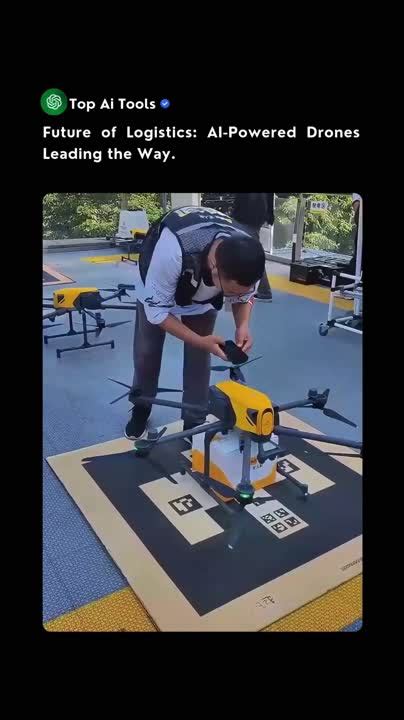 Top Ai Tools On Linkedin Topaitools Aiinlogistics Dronetechnology Techinnovation