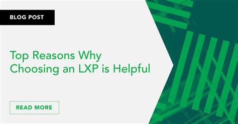 Top Reasons Why Choosing An LXP Is Helpful Kineo