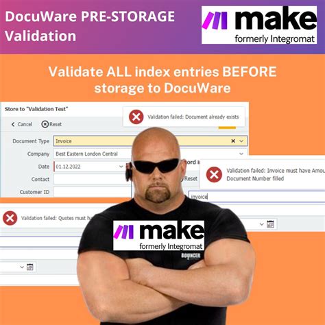 DocuWare Validation Check Index Entries Without CodingData Validation