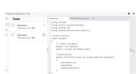 Solved Programming Exercise 14 3a Write The C Program