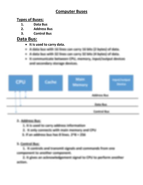Computer Buses And Its Types At Gregorio Fields Blog
