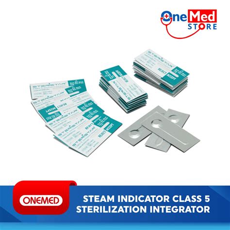 Jual Steam Indicator Class 5 Integrator Isi 500 Time Temp Quality Shopee Indonesia