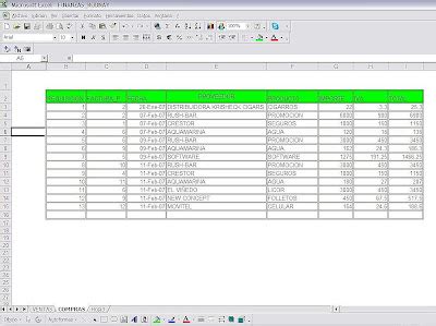 Apuntes De Excel Excel Insertar Una Fila