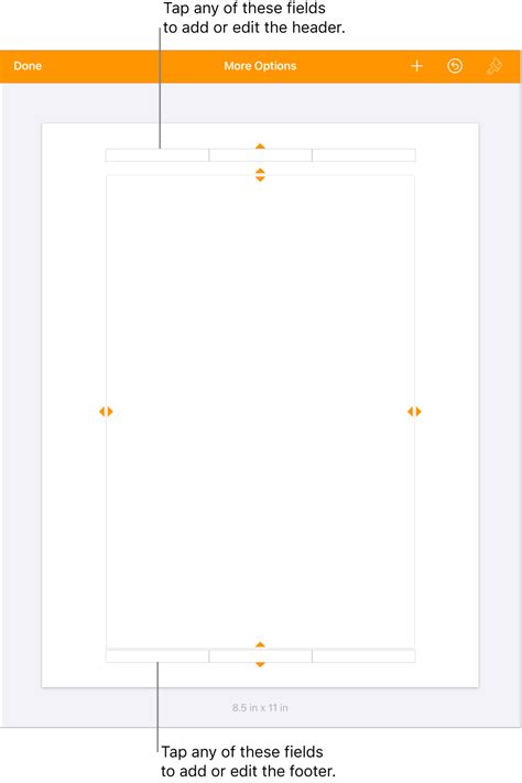 Add And Remove Headers And Footers In Pages On IPad Apple Support