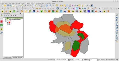 python programmatically finding polygons which are 90 overlapped by