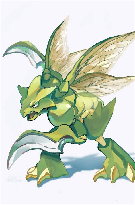 Scyther Pokemon Drawn By Bbibebe Danbooru
