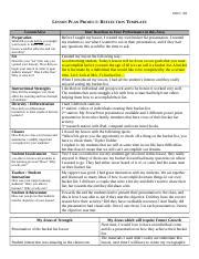 Effective Lesson Planning And Babe Engagement Course Hero