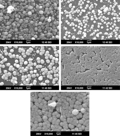 SEM Images For CdS1 XSex Thin Films A CdS0 9Se0 1 B CdS0 5Se0 5 C Download Scientific