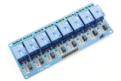Modulo Relè 8 Canali 5vcc Per Arduino E Raspberry