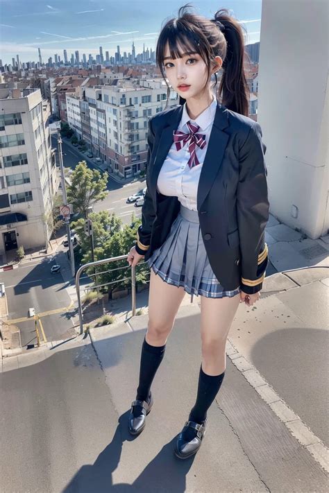 Ai 교복핏이 너무이쁜 여고생  유머 움짤 이슈 에펨코리아