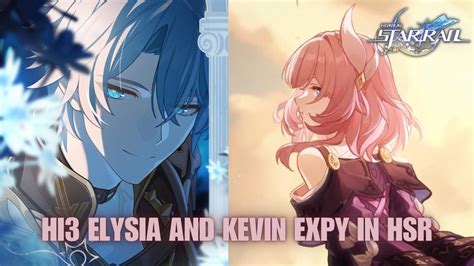 Elysia And Kevin Expy In Hsr Hi3 Characters In Honkai Star Rail