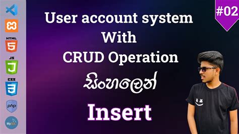 Create User Account And Db Connection Using Php Mysql Youtube
