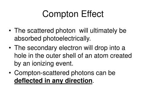 Ppt X Ray Interaction With Matter Powerpoint Presentation Free