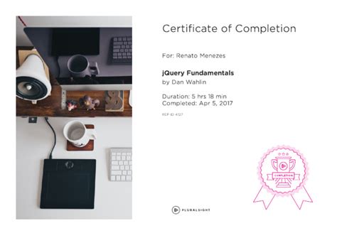 Certificatejqueryfundamentalspluralsight Pdf