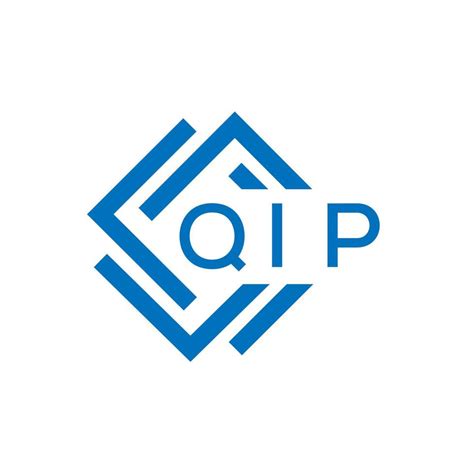 Qip Letter Logo Design On White Background Qip Creative Circle Letter