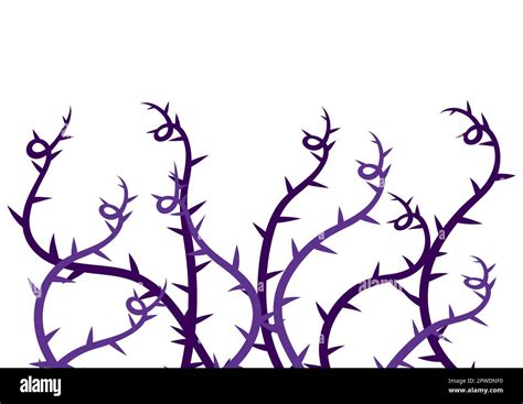Vine Drawings With Thorns